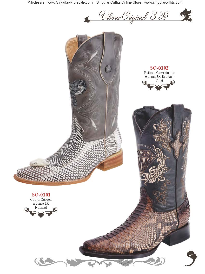 Western Boots | Botas Vaqueras – Singular Wholesale