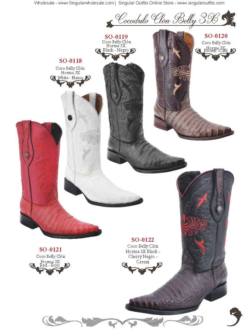 Western Boots | Botas Vaqueras – Singular Wholesale